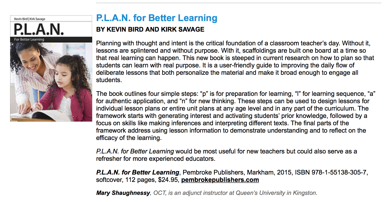 Book Reviews – SavageBird Learning